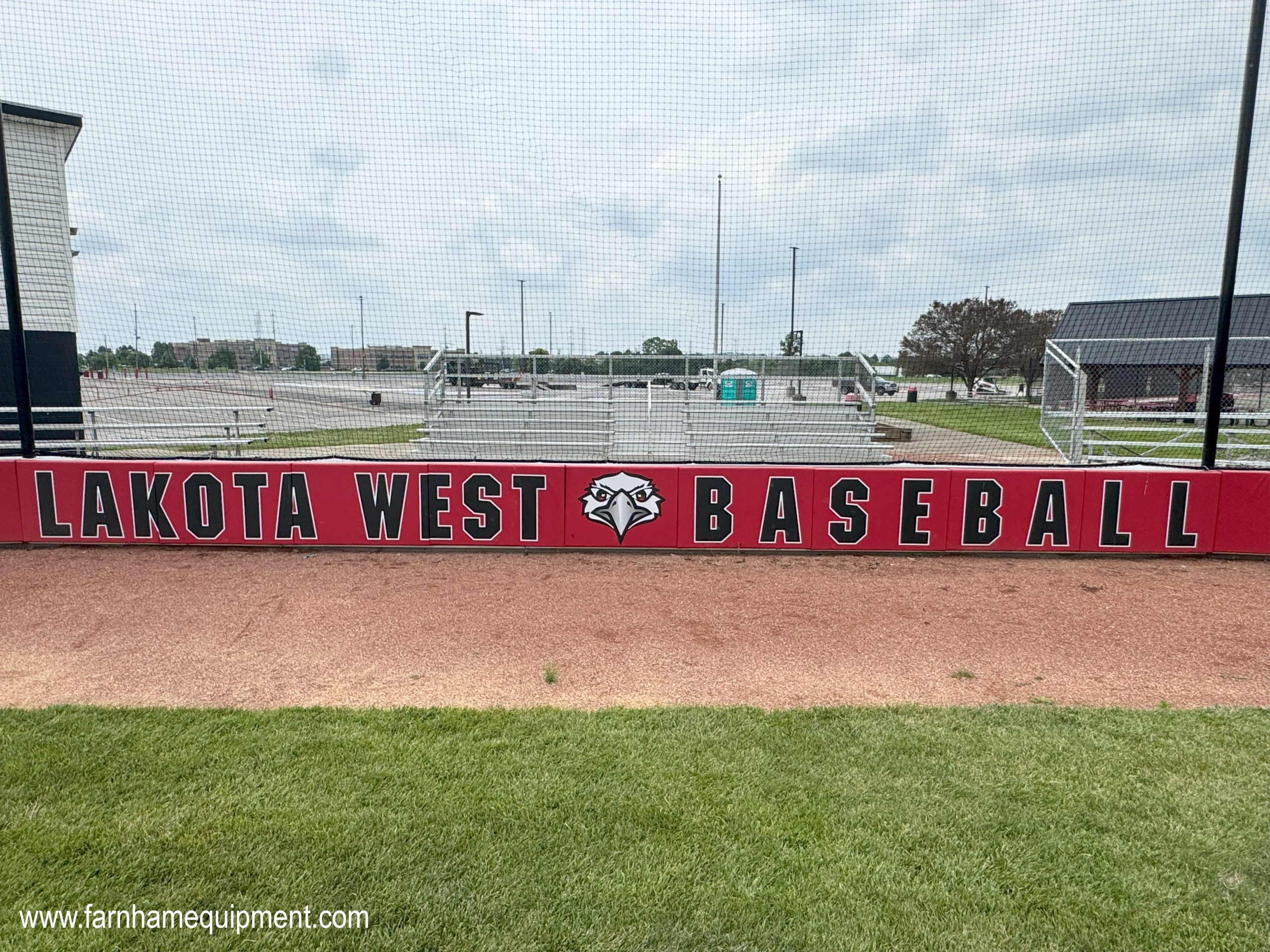 Lakota West High School Adds New Baseball Wall Padding