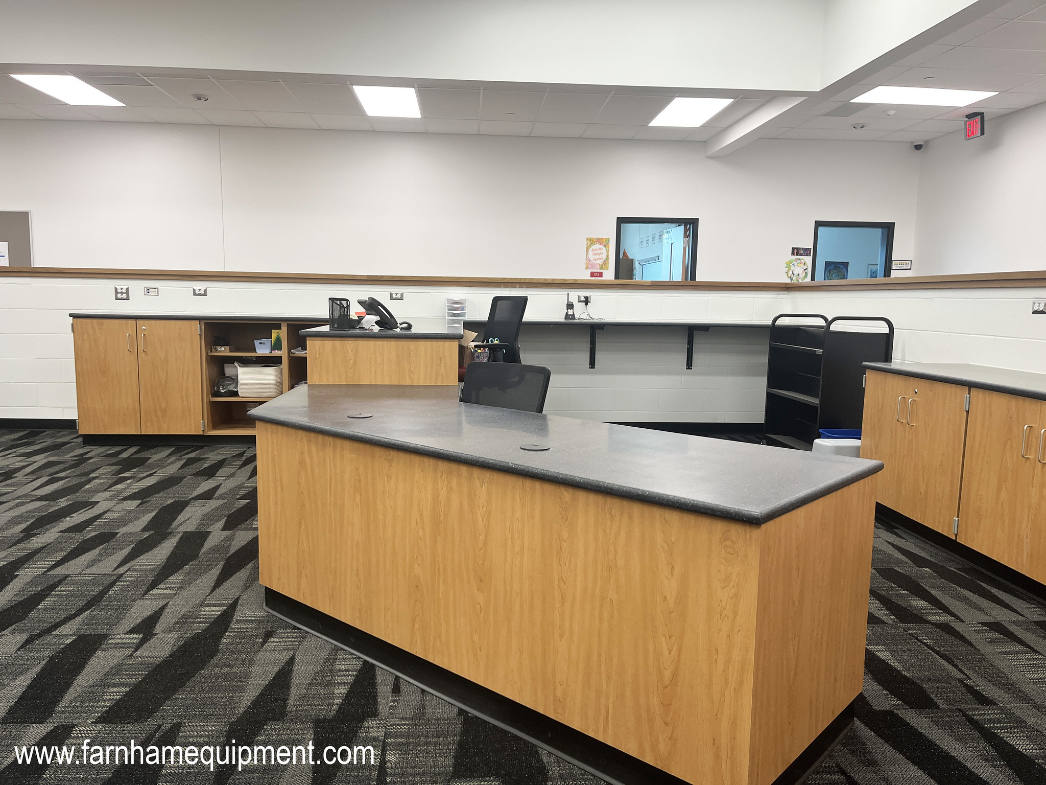 New Milford Middle School Features New Bleachers and Casework