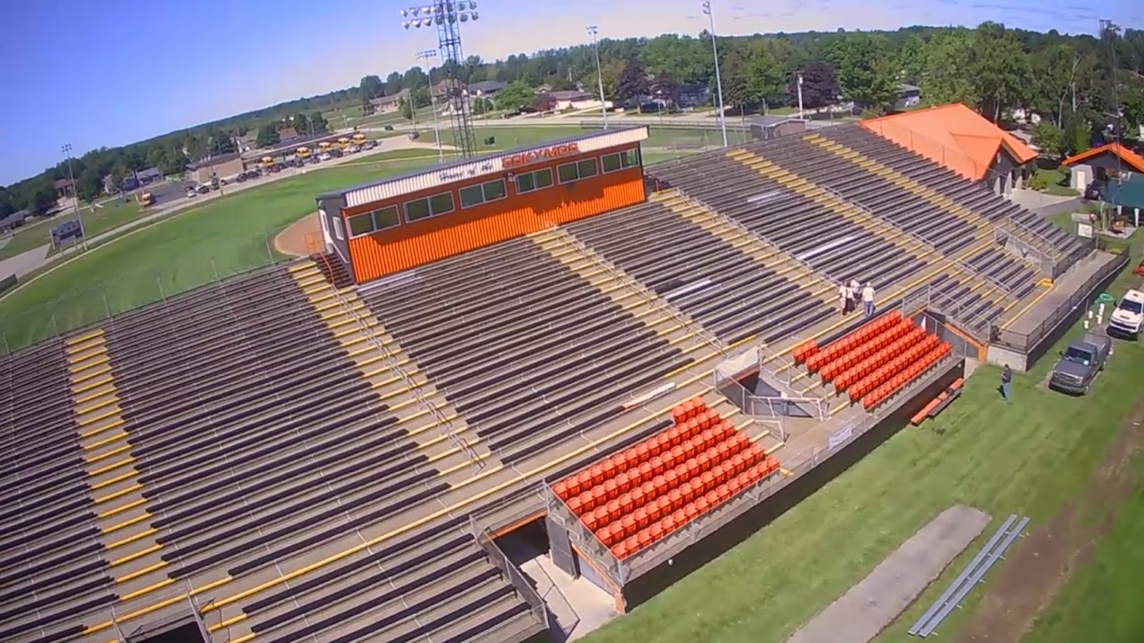 Escanaba Schools Upgrade Football Seating